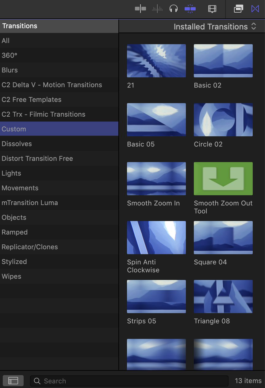 How to Install Custom Transitions in Final Cut Pro X - LUTs Lounge